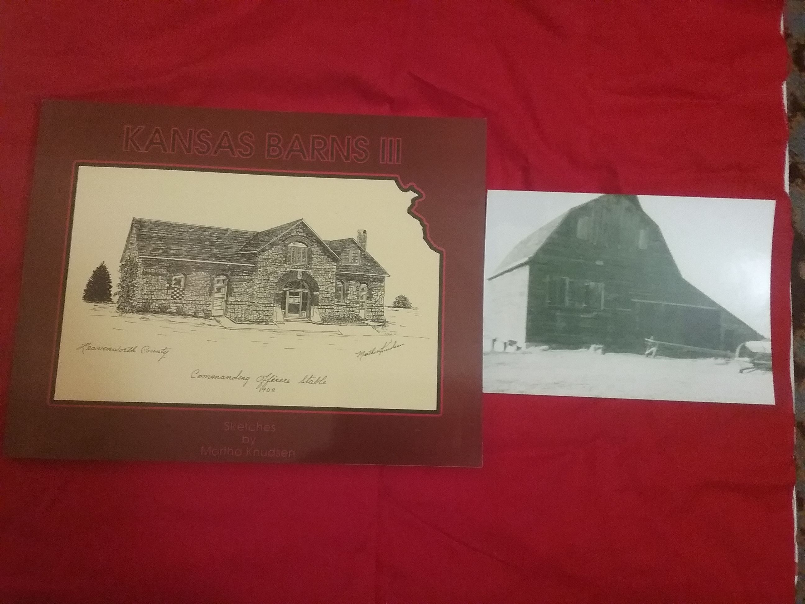 Kansas Barns, Kansas Barns II and Kansas Barns 3 by Matha Knudsen ...