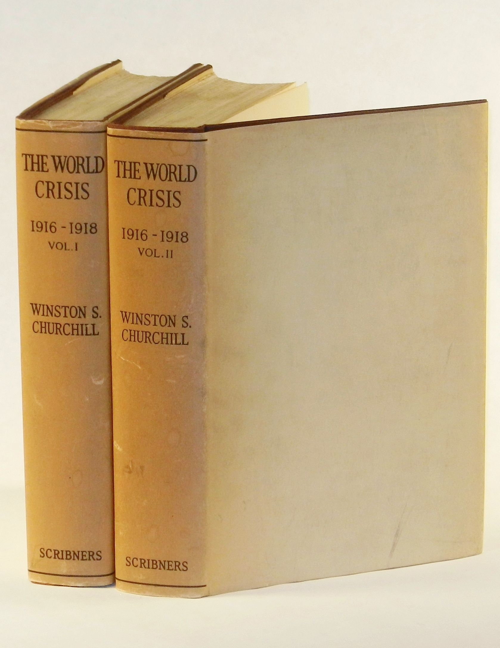 The World Crisis, 1916-1918, Volumes I & II by Winston S. Churchill ...