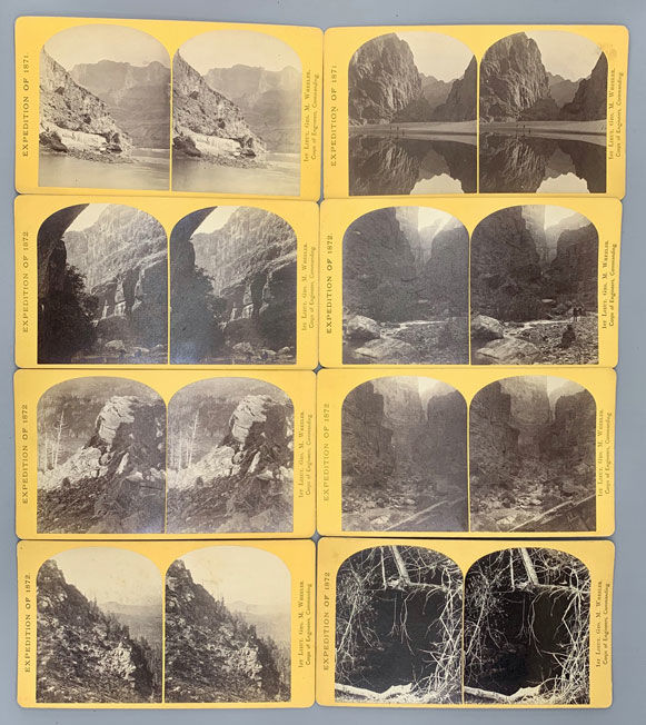 George M. Wheeler Survey Stereoview Collection. 20 Stereoviews by ...