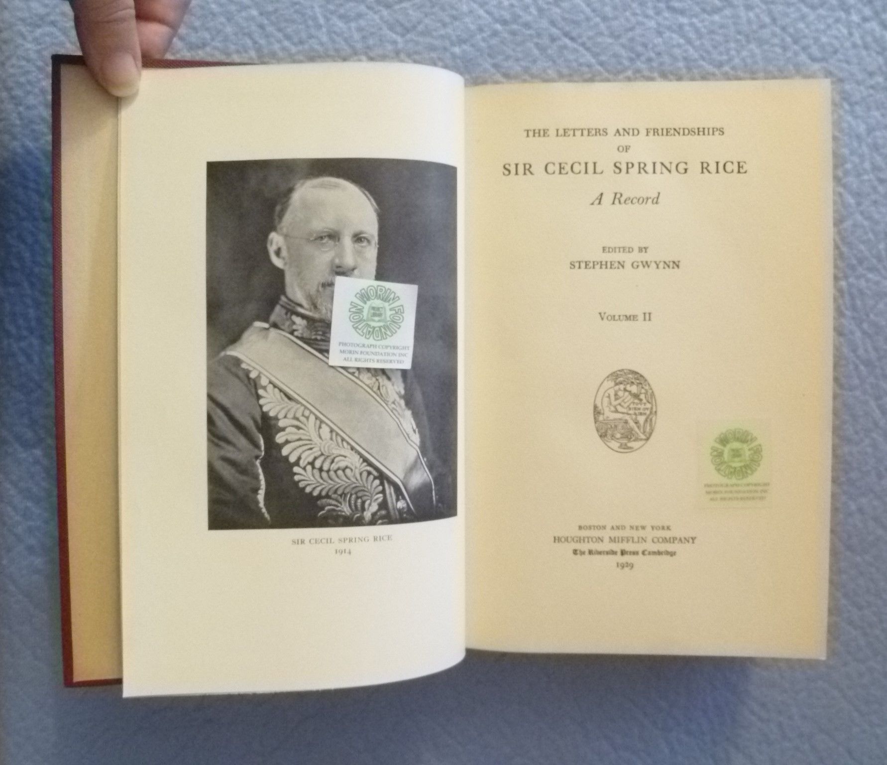 Cecil Spring Rice
