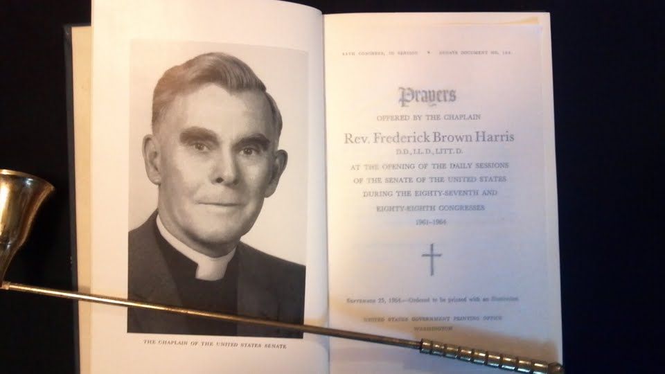 PRAYERS OFFERED BY THE CHAPLAIN, 1961-1964, OPENING OF SENATE SESSIONS ...