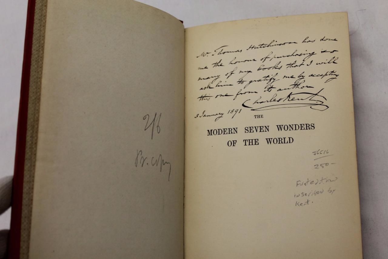 Modern Seven Wonders of the World by Charles Kent | Hardcover | 1890 ...