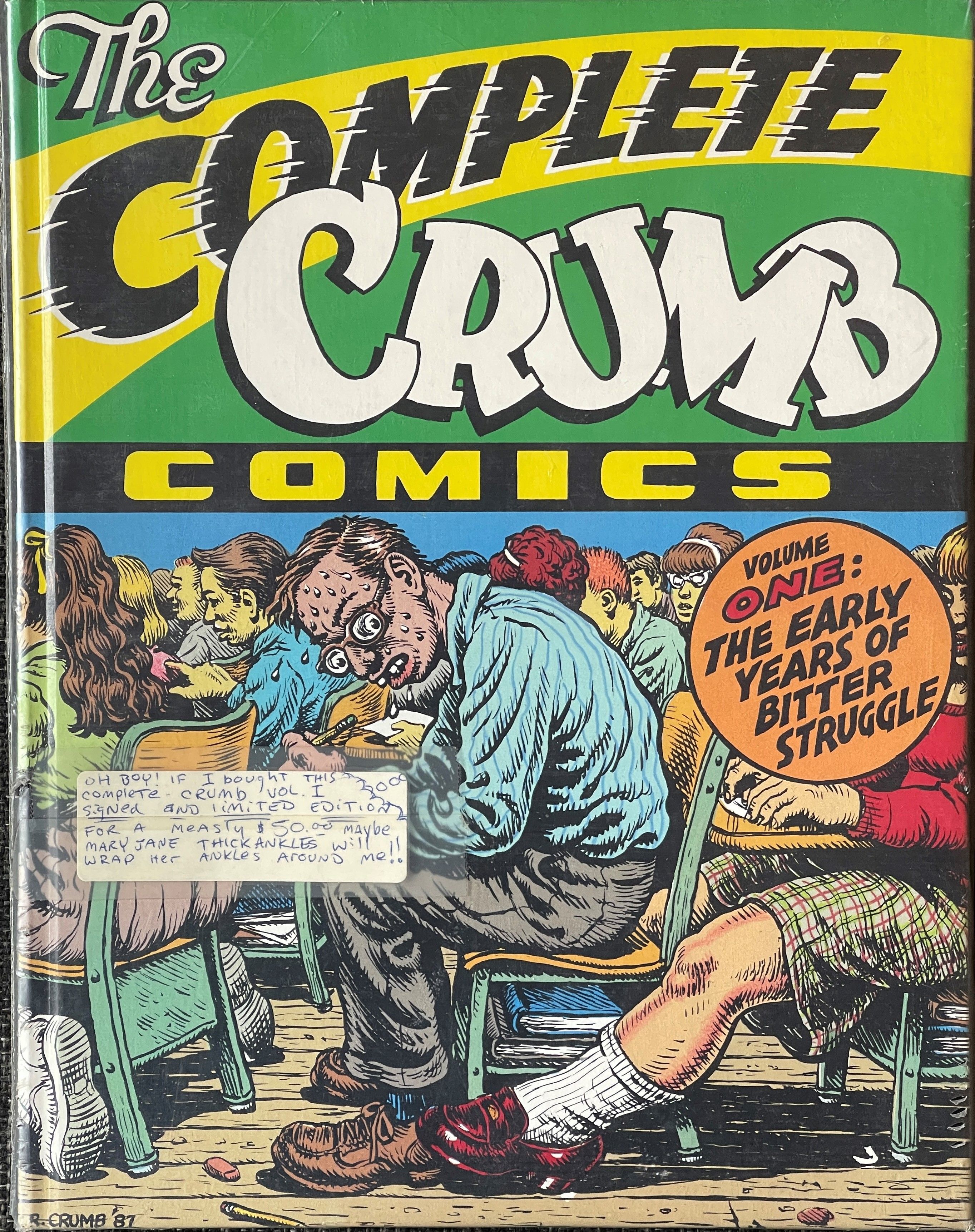 The Complete Crumb Comics - The Early Years of Bitter Struggle by Crumb ...