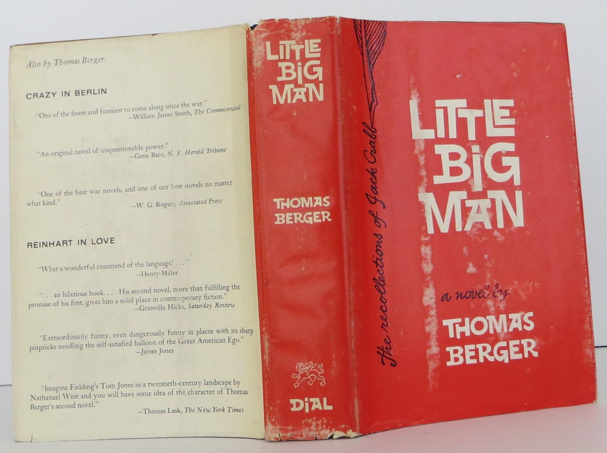 BIBLIO | Little Big Man by Berger, Thomas | Hardcover | 1964 | Dial Press