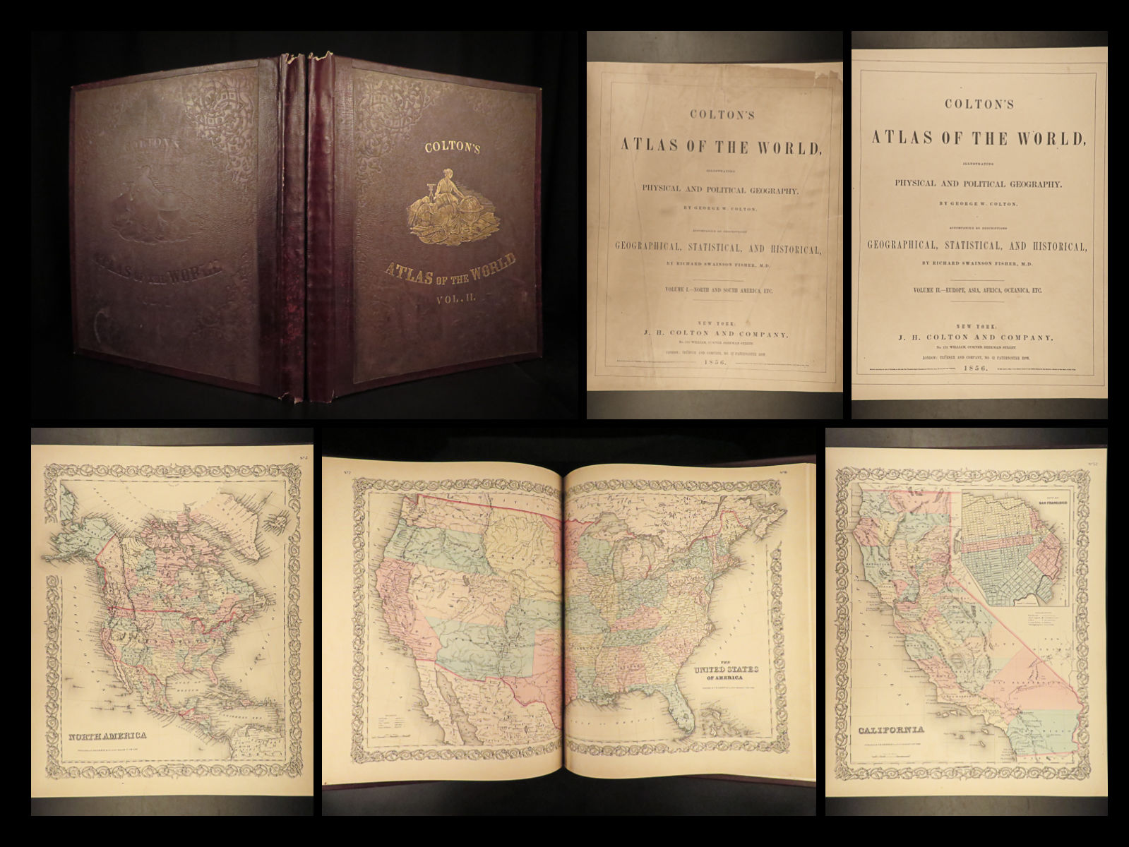 Colton's Atlas Of The World, Illustrating Physical And Political ...