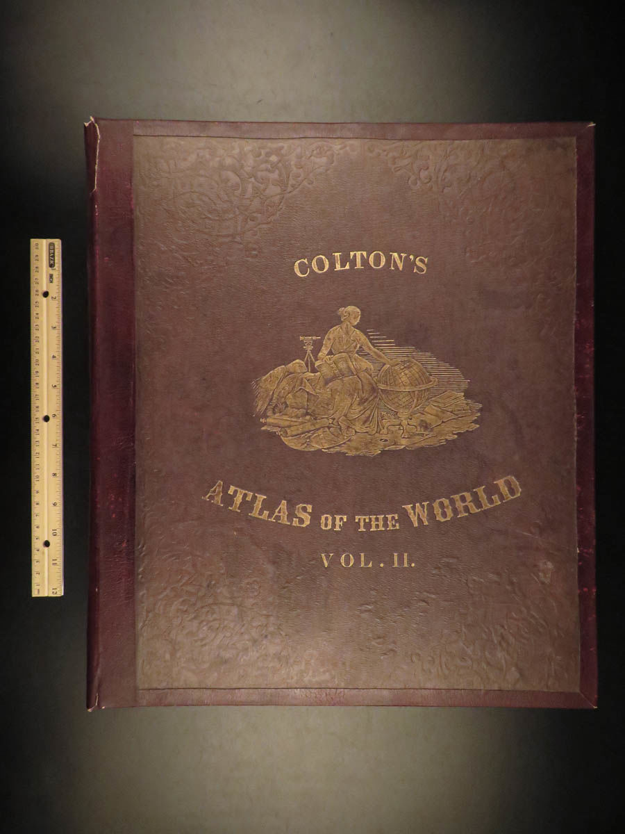Colton's Atlas Of The World, Illustrating Physical And Political ...