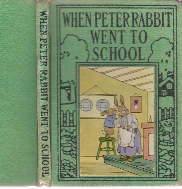 When Peter Rabbit Went to School by Almond, Linda S | Hardcover | 1935 ...