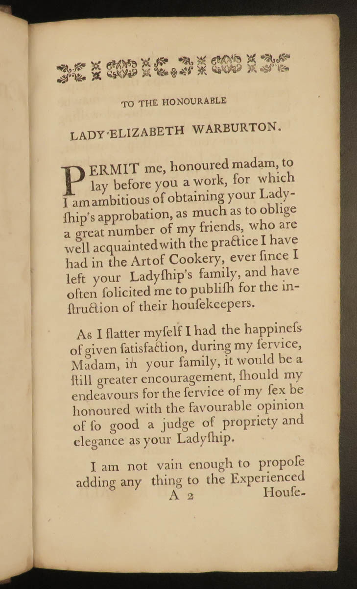 The experienced English housekeeper : for the use and ease of ladies ...