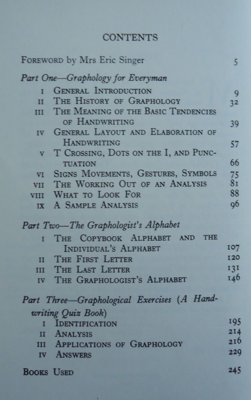A Manual of Graphology ~ Handwriting and What It Reveals About You by ...