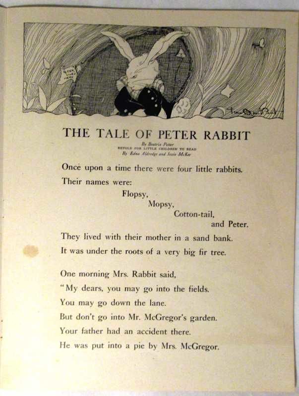 Little Black Sambo; [and] The Tale of Peter Rabbit by Bannerman, Helen ...