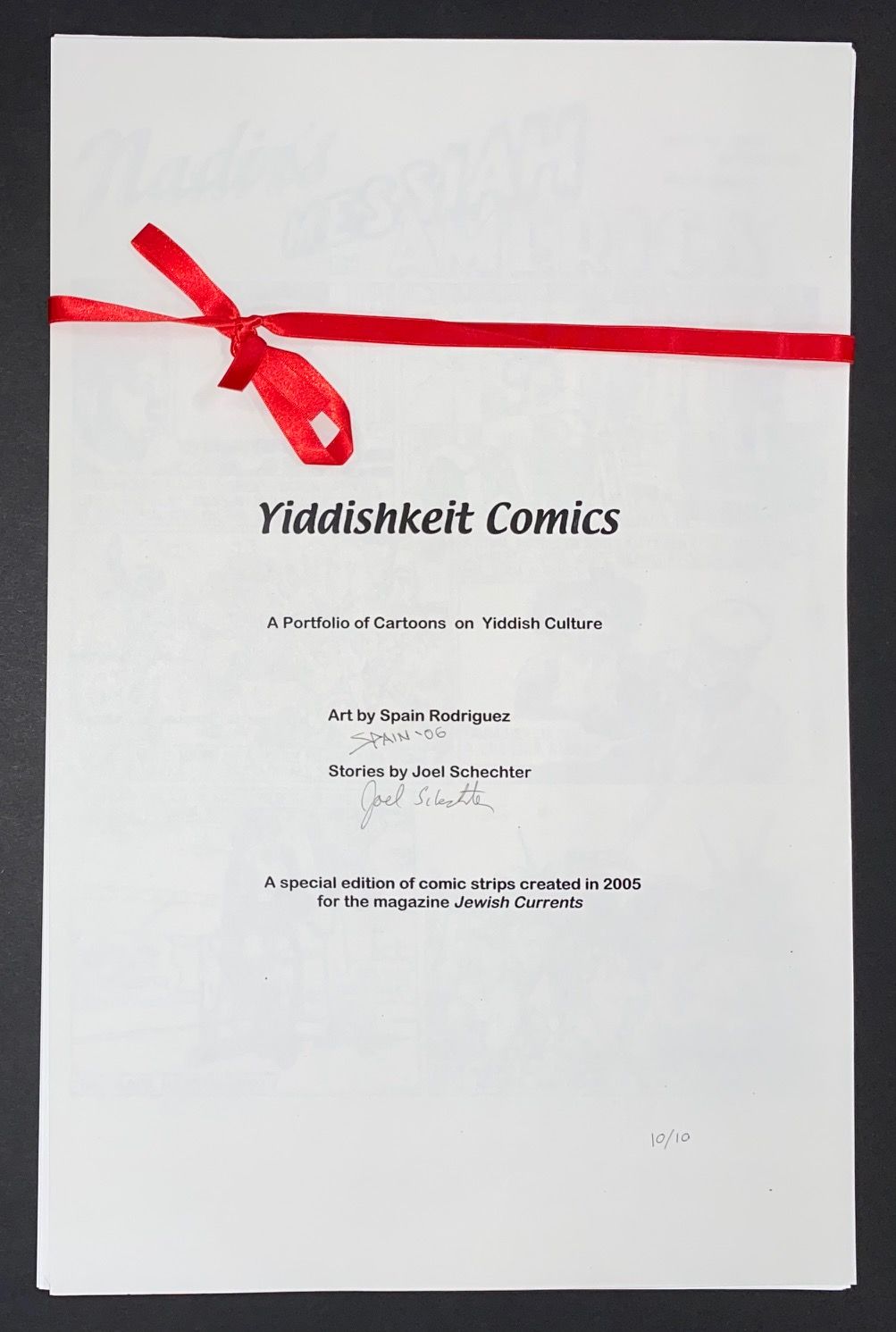 BIBLIO | Yiddishkeit comics: a portfolio of cartoons on Yiddish culture ...