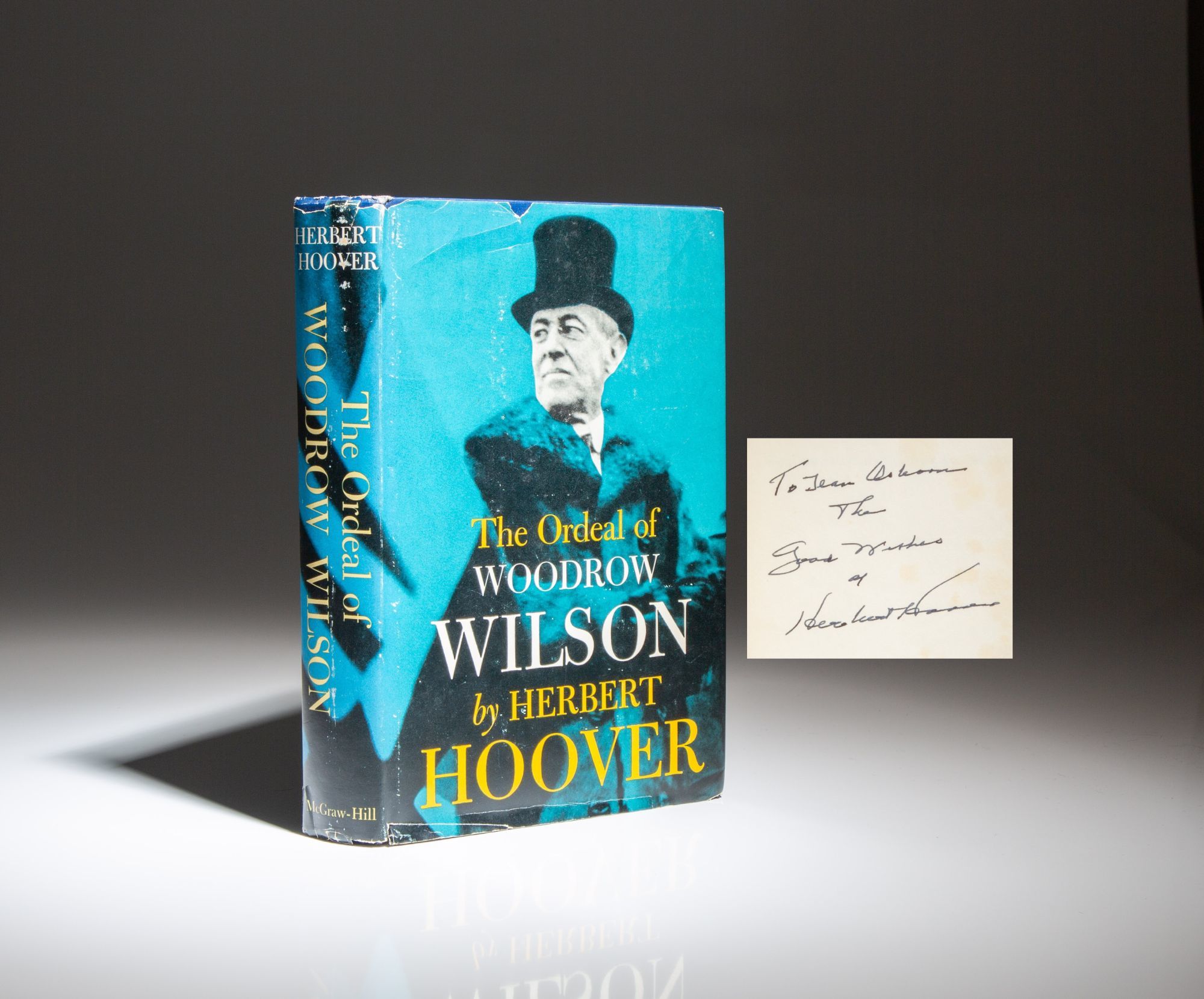 The Ordeal of Woodrow Wilson by Hoover, Herbert | Search for Rare Books ...