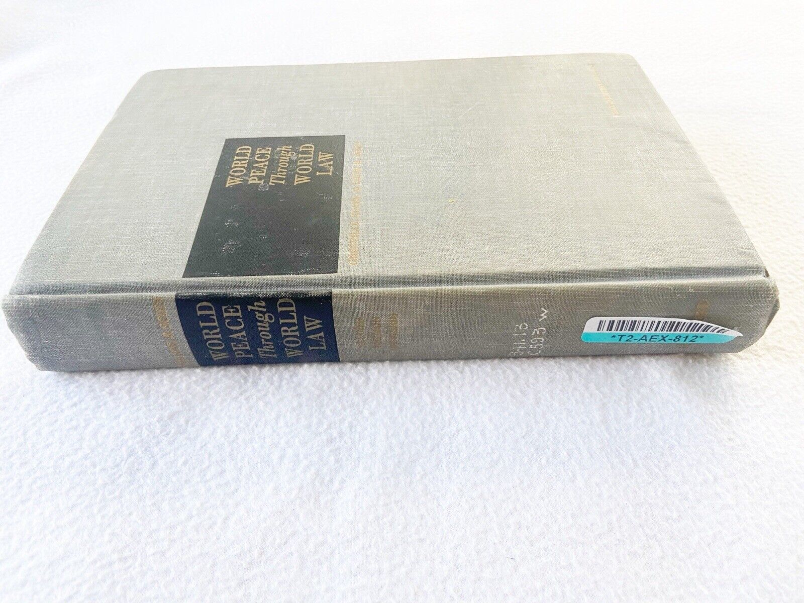 Vintage World Peace Through World Law by Grenville Clark & Louis B ...