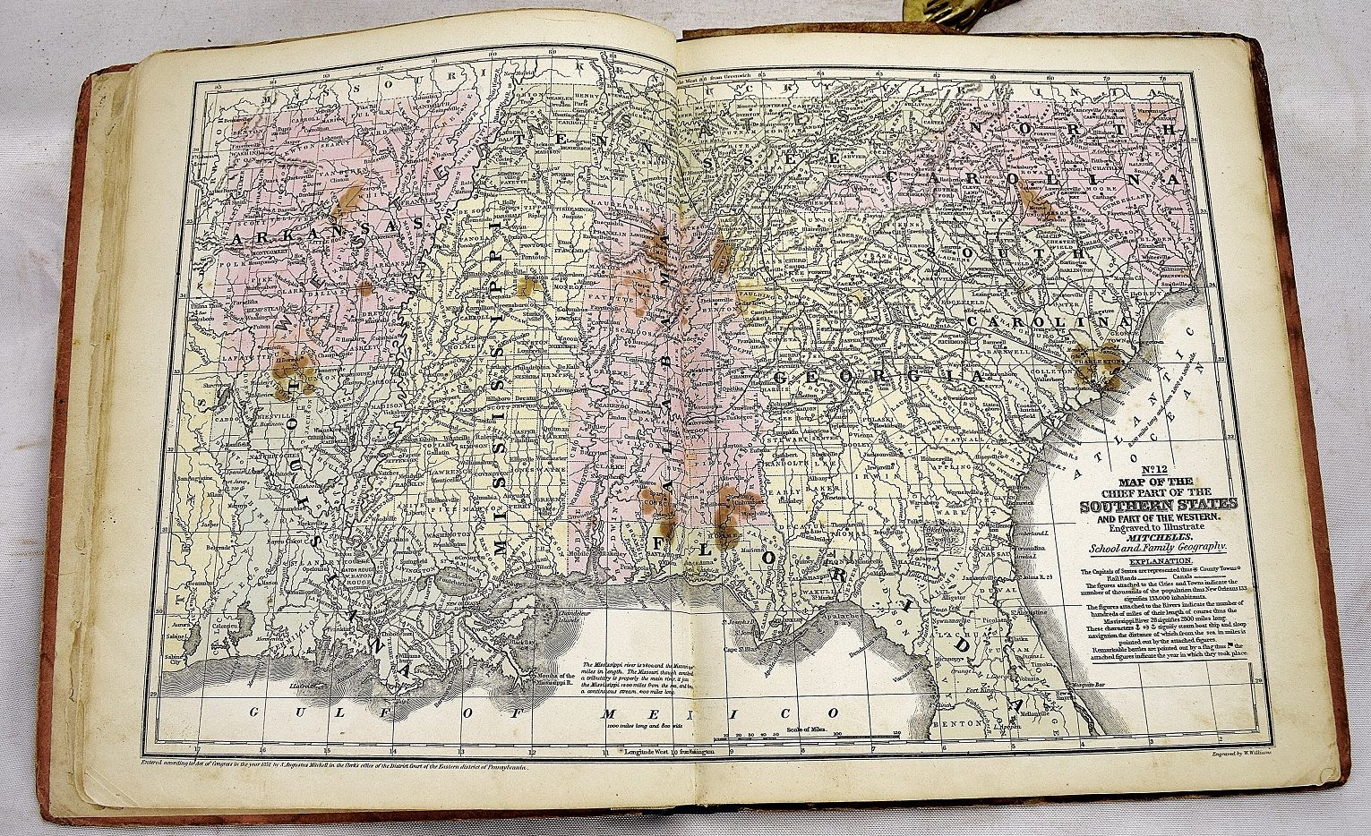 Mitchell's school atlas : comprising the maps and tables designed to ...