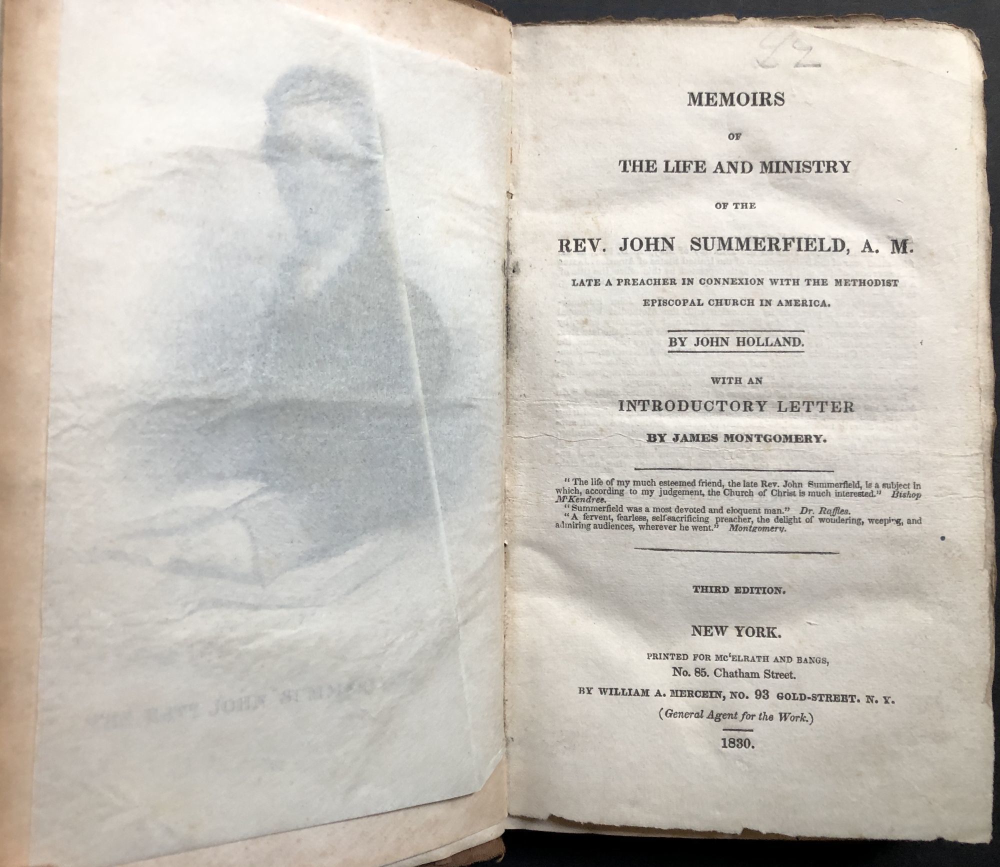 Memoirs of the Life and Ministry of Rev. John Summerfield by Holland ...