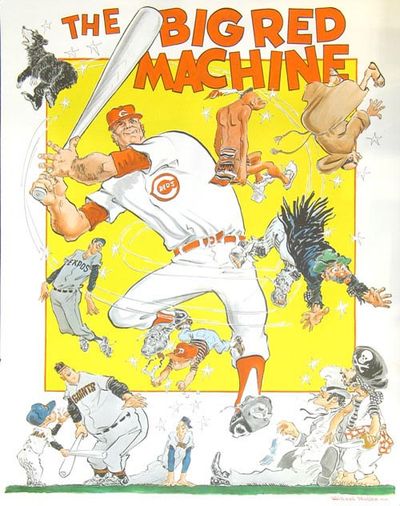 The Big Red Machine by Mullin, Willard - 1974
