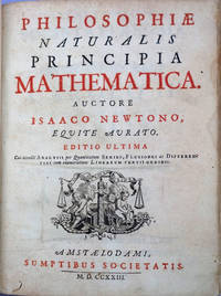 Principia mathematica. Second Amsterdam edition by Newton, Isaac | 1723 ...