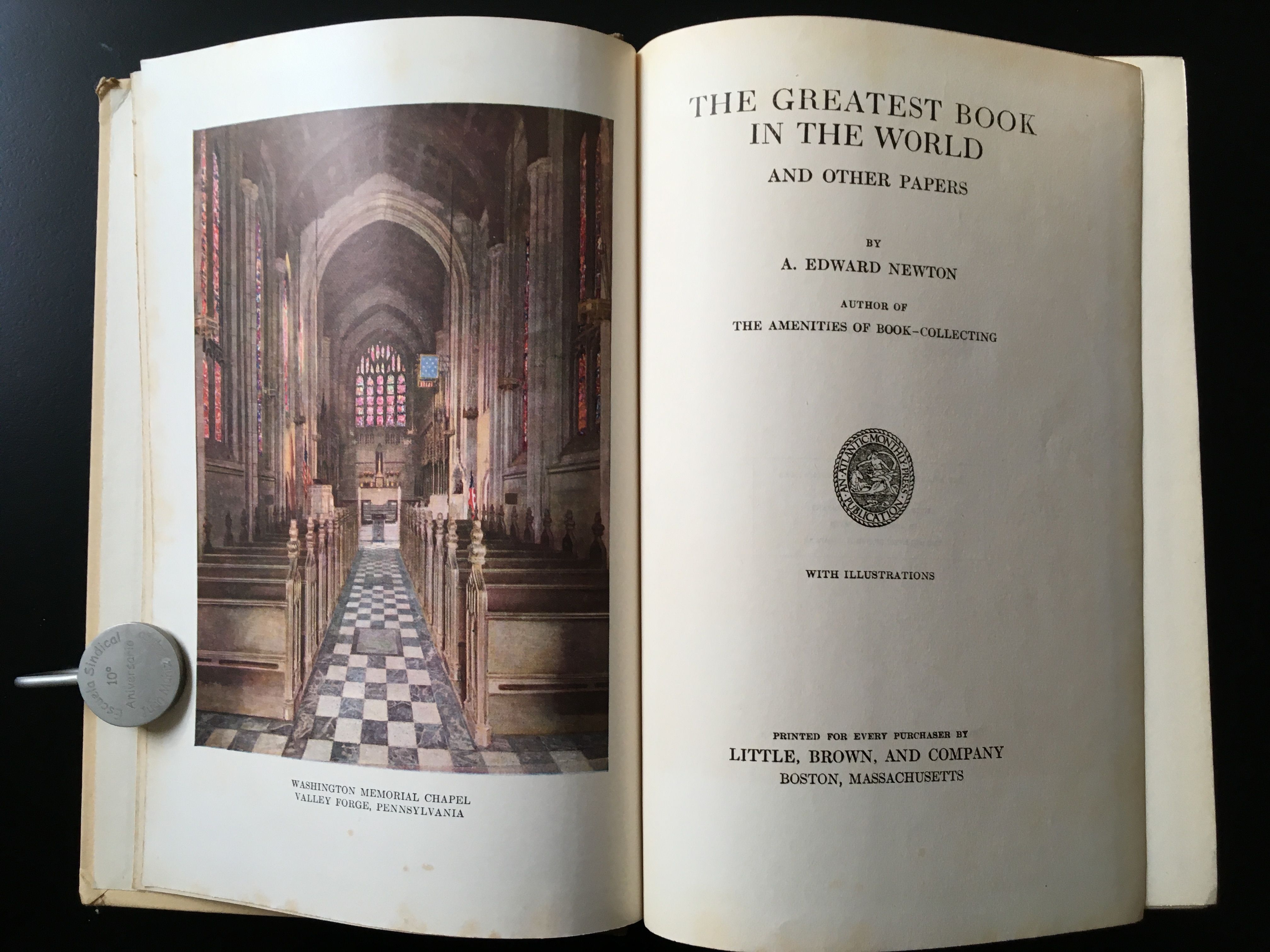 The Greatest Book in the World, and Other Papers by Newton, A. Edward ...