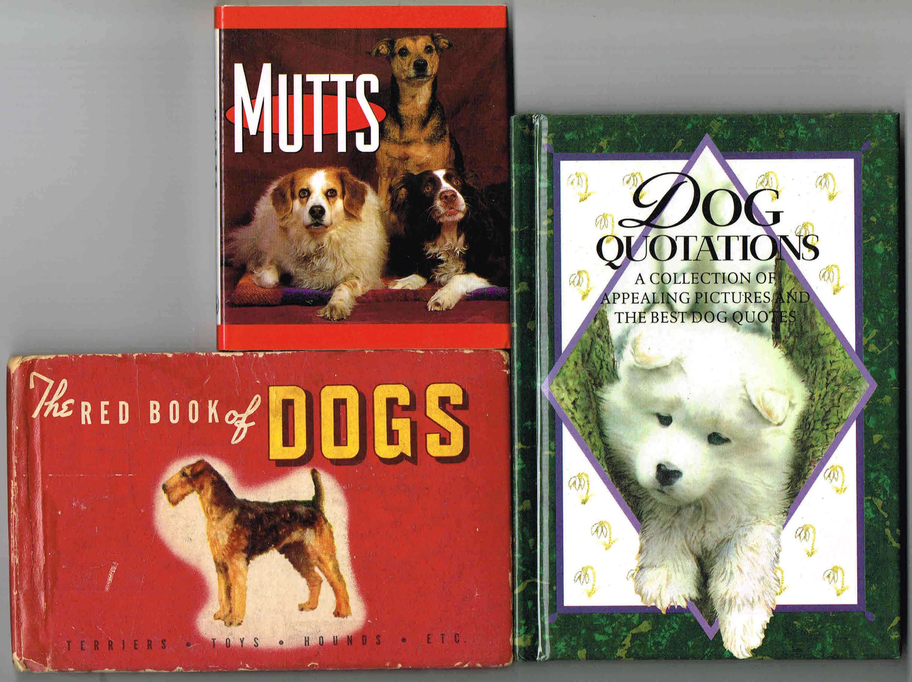 MUTTS - The RED BOOK of DOGS: SPORTING DOGS(HOUNDS), Terriers, Toy dogs ...