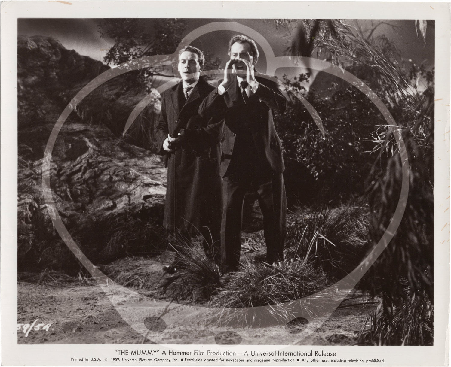 The Mummy (Collection of ten original photographs from the 1959 film ...