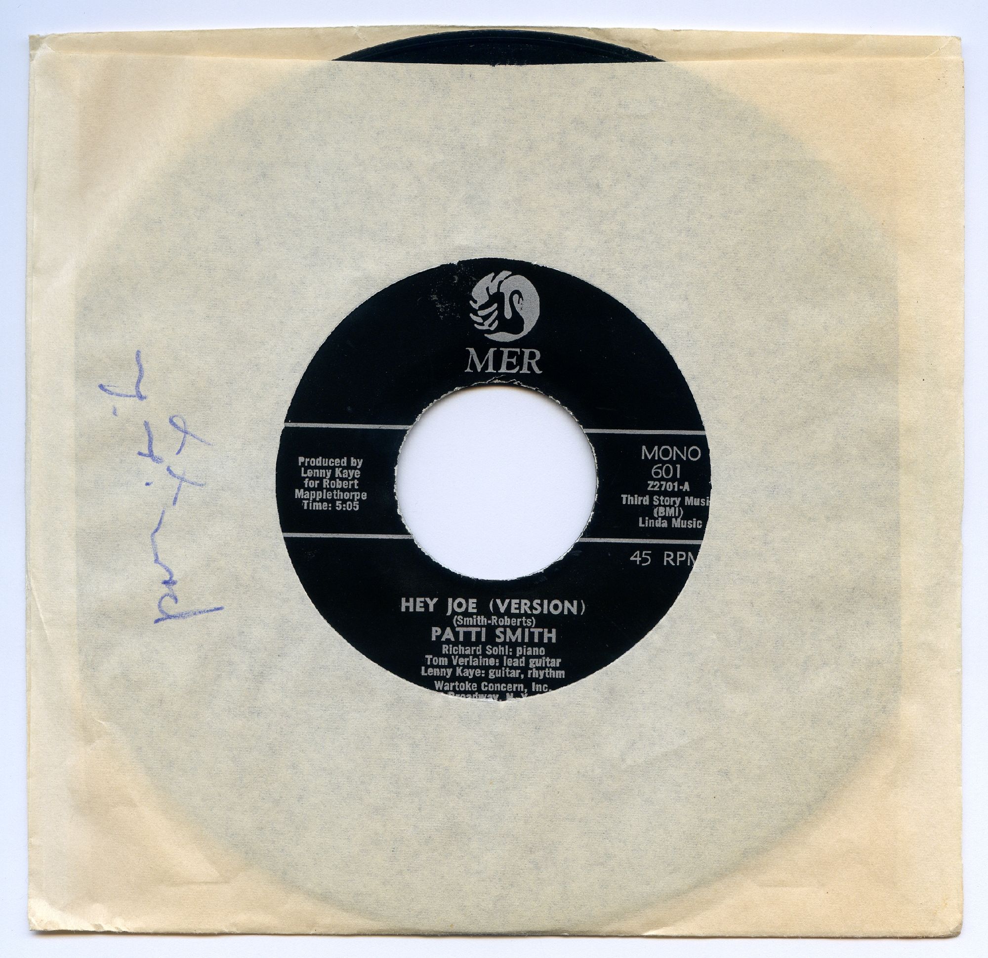 BIBLIO | [7" vinyl record]: Hey Joe (Version) [and] Piss Factory by ...