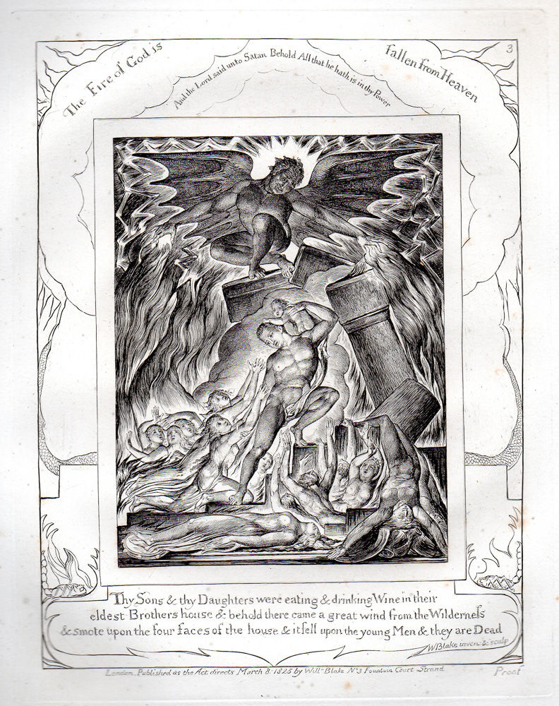 BIBLIO | Illustrations of the Book of Job. by BLAKE, William | | March ...