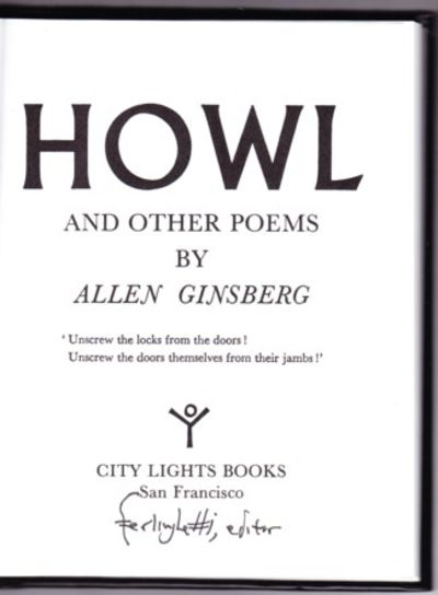 HOWL AND OTHER POEMS by Ginsberg, Allen | Hardcover | 1996 | City ...