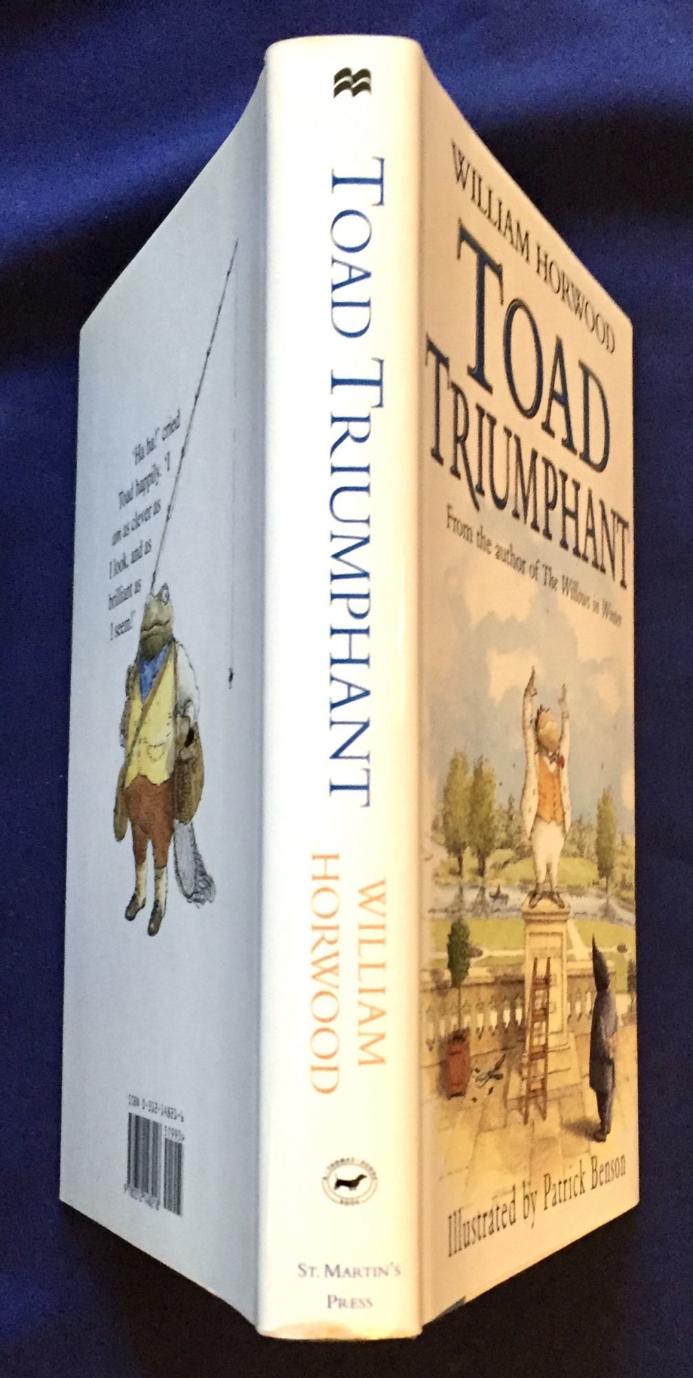 TOAD TRIUMPHANT; Illustrated by Patrick Benson / William Horwood by ...