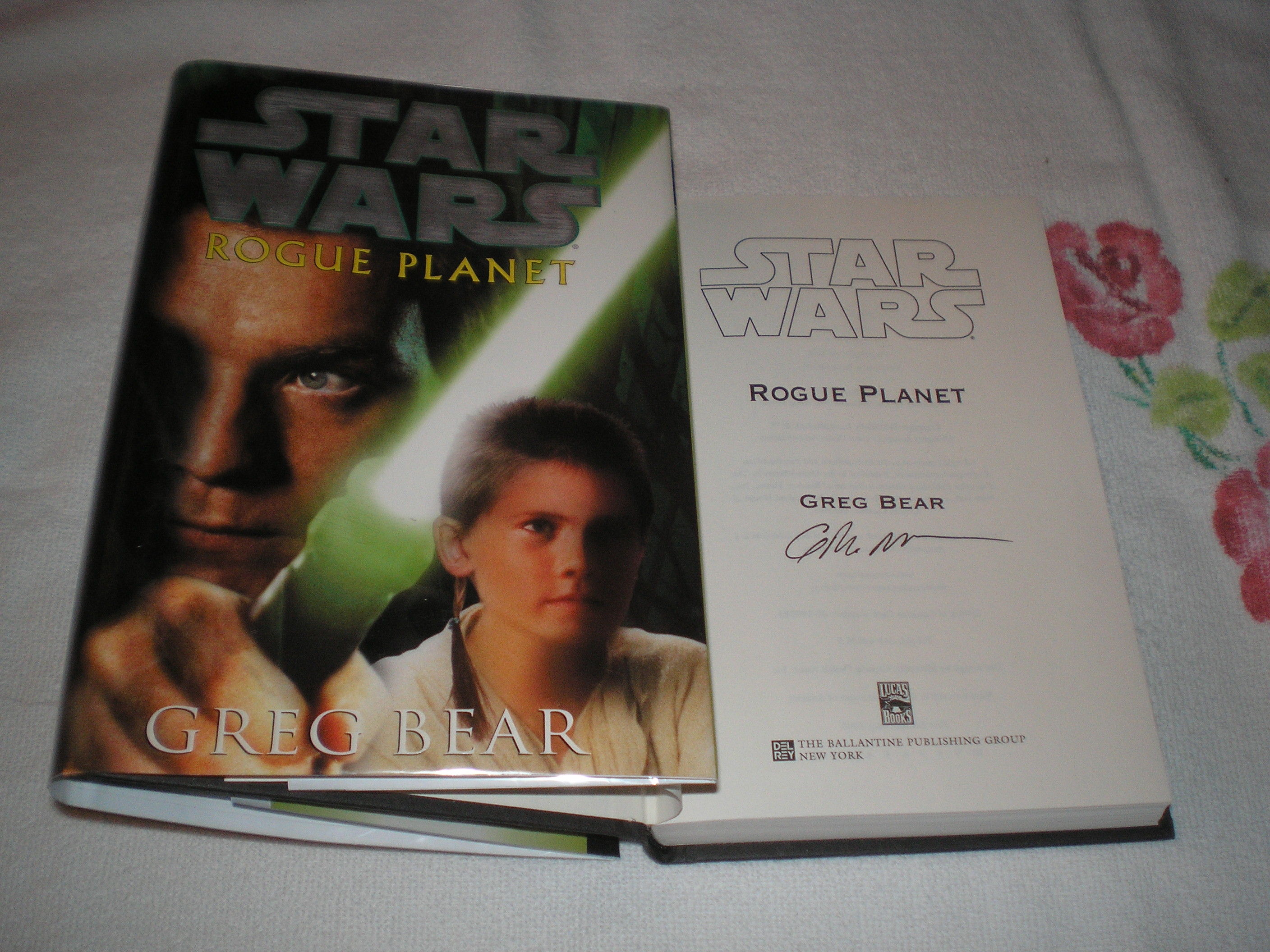 Rogue Planet (Star Wars) by Bear, Greg | Hardcover | 2000 | LucasBooks ...