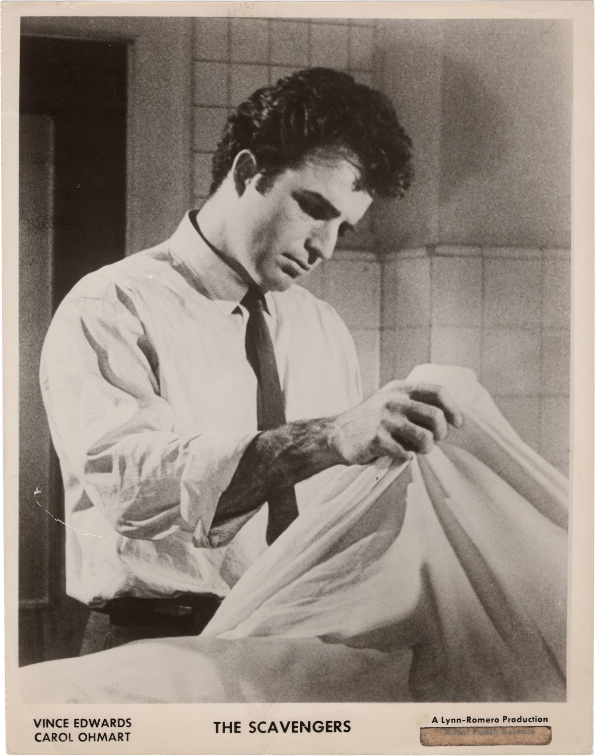 The Scavengers (Original photograph of Vince Edwards from the 1959 film ...