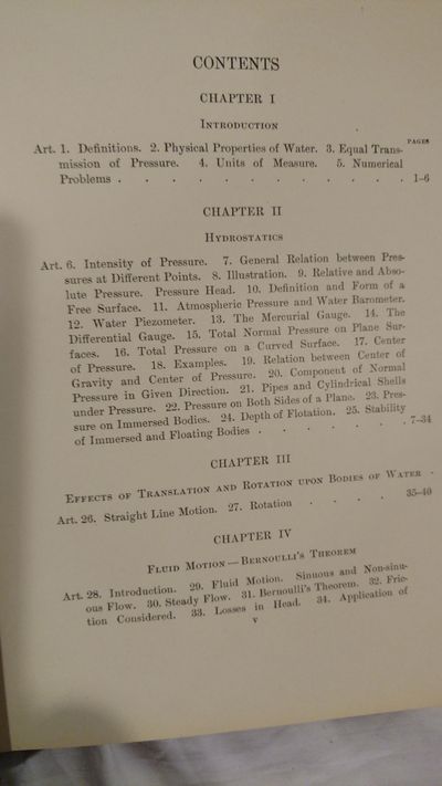 TEXT-BOOK ON HYDRAULICS by GEORGE E. RUSSELL | Hardcover | 1912 | HENRY ...
