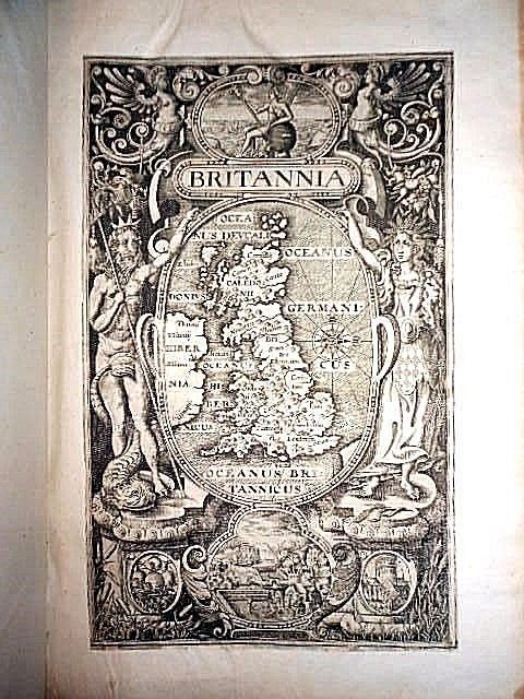 1607 BRITANNIA WILLIAM CAMDEN 1ST MAP EDITION 57 COMPLETE MAPS FOLIO ...