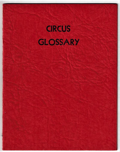 Circus Glossary