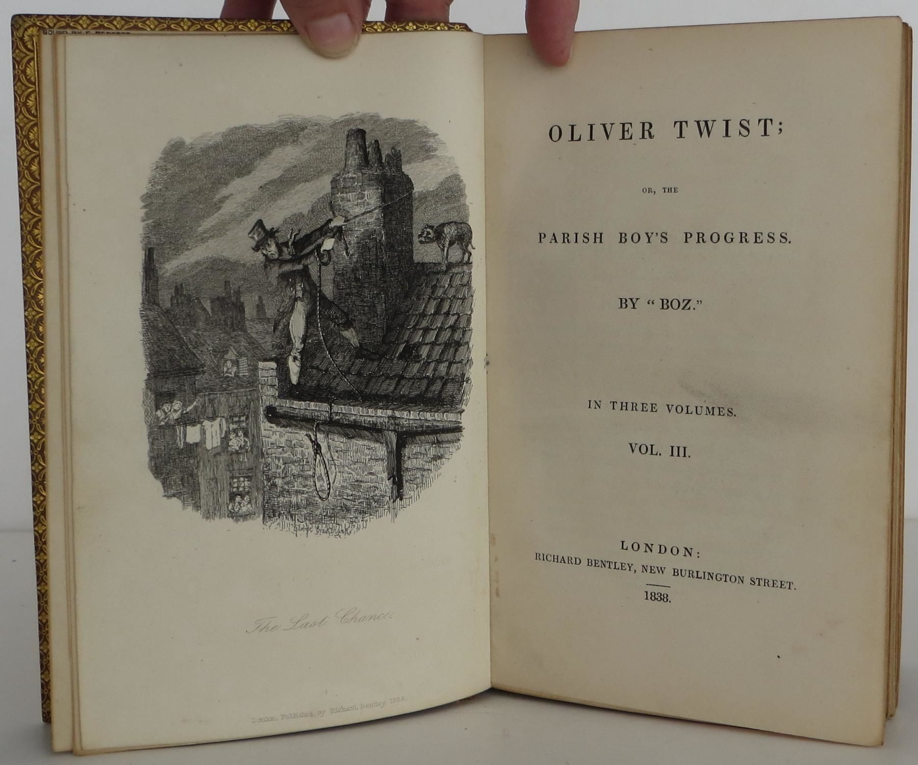 Oliver Twist by Dickens, Charles | Hardcover | 1838 | Richard Bentley | Biblio
