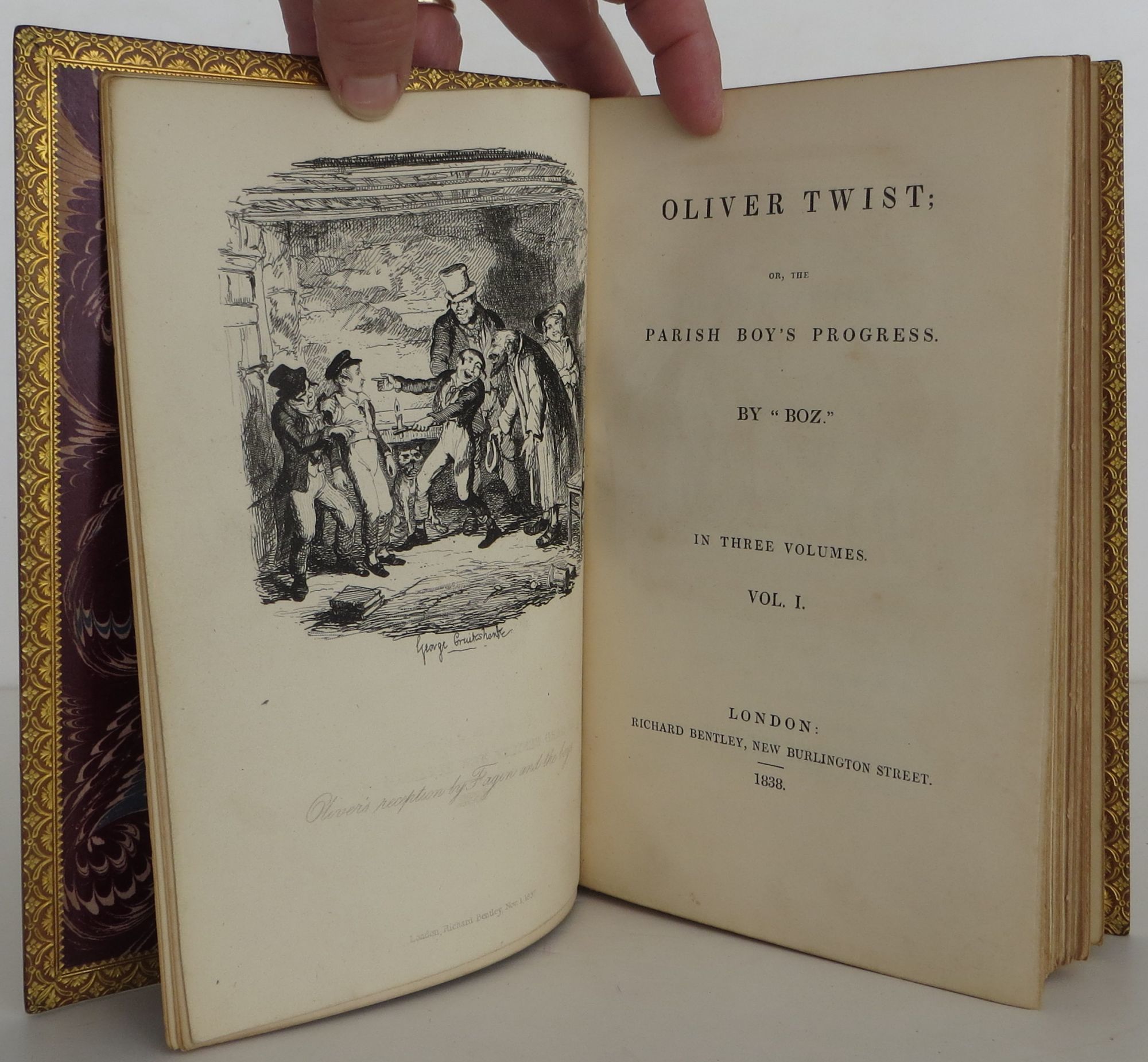 Oliver Twist by Dickens, Charles | Hardcover | 1838 | Richard Bentley | Biblio