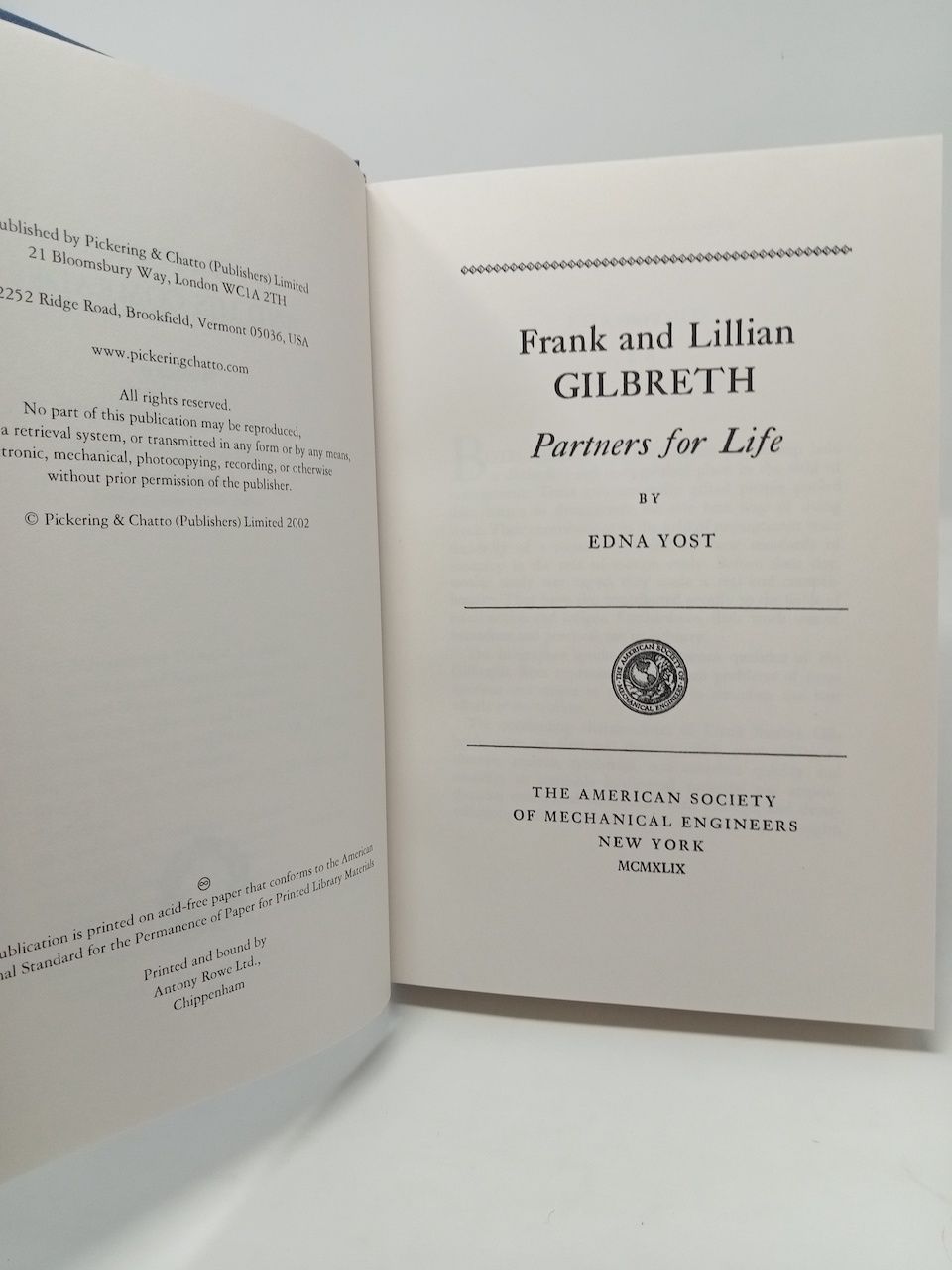 Frank and Lillian Gilbreth: Partners for Life. Taylor and his Comrades ...