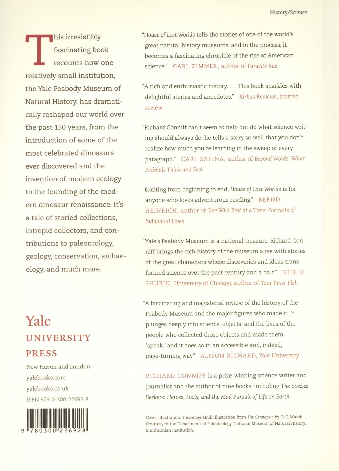 House of Lost Worlds: Dinosaurs, Dynasties, and the Story of Life on ...