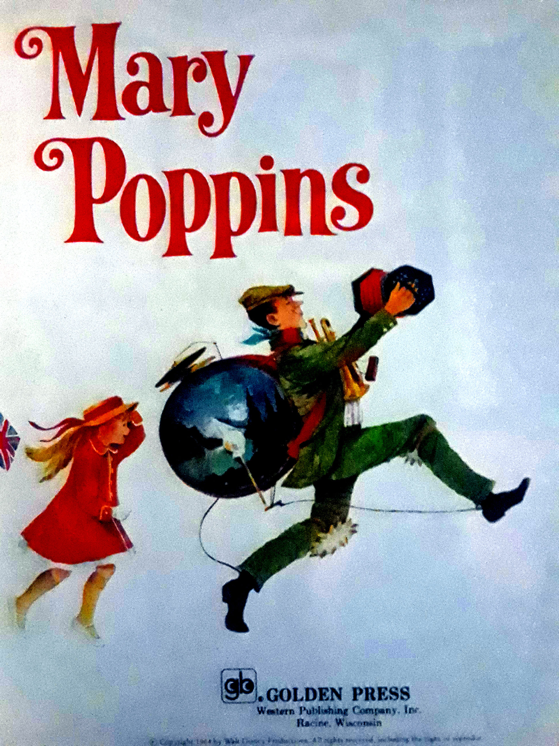 WALT DISNEY'S Mary Poppins by GOLDEN PRESS-Walt Disney Productions ...