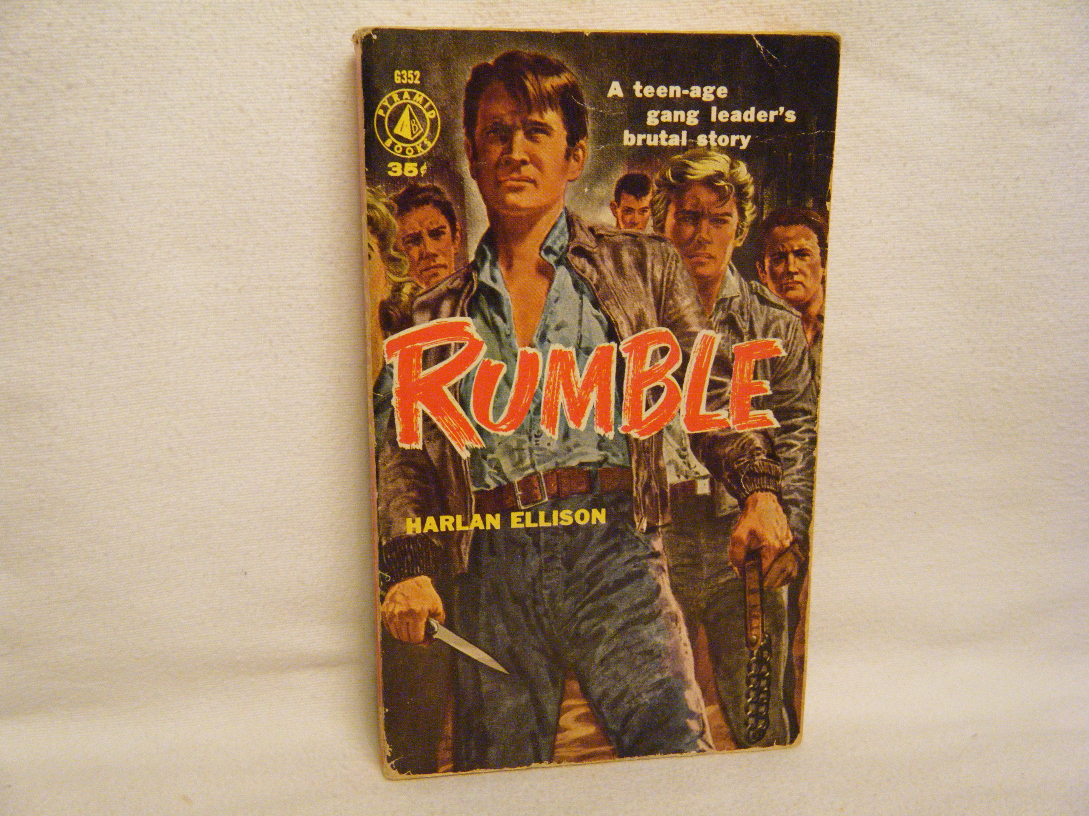 Rumble: A Teen-Age Gang Leader's Brutal Story by Harlan Ellison ...