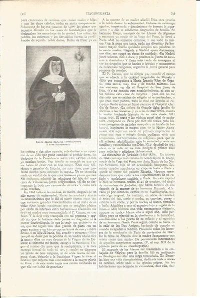 LAMINA V04206: Santa Maria Micaela Desmaisieres, Madre Sacramento by ...