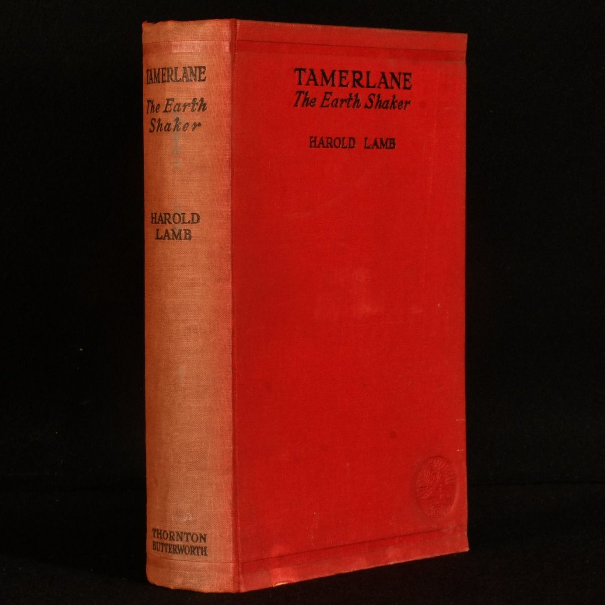 Tamerlane The Earth Shaker by Harold Lamb | Cloth | 1929 | Thornton ...