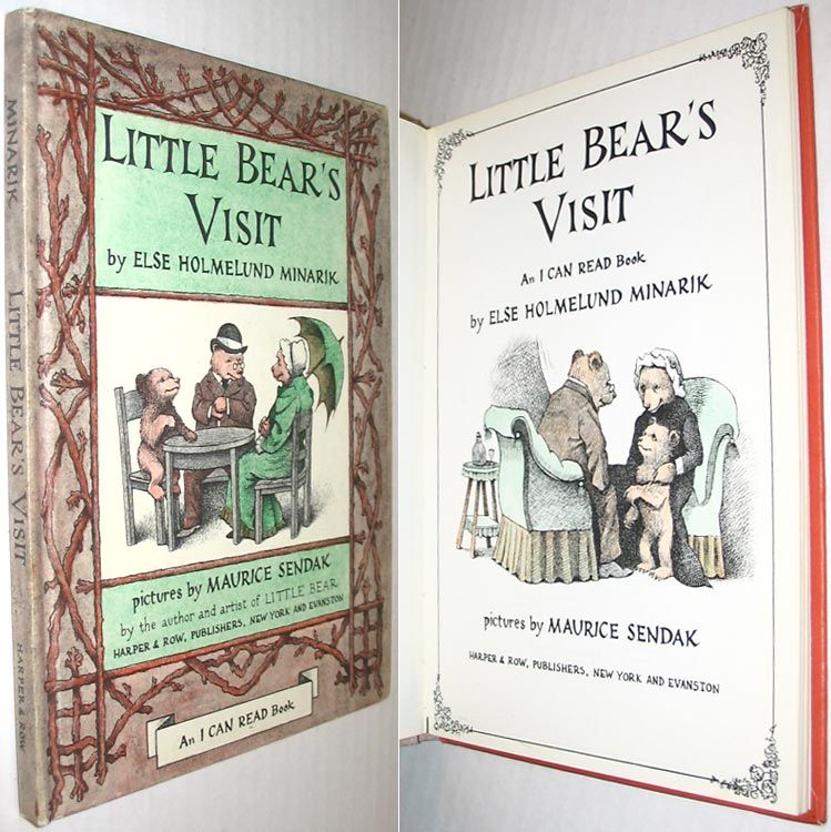 Little Bear's Visit by Minarik, Else Holmelund | Hardcover | 1961 ...