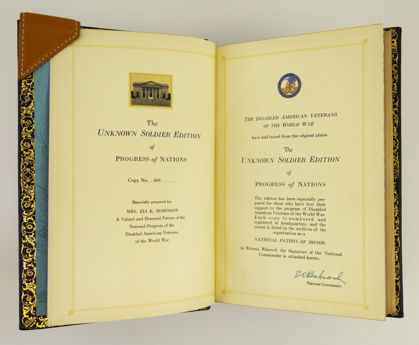 PROGRESS OF NATIONS. THE STORY OF THE WORLD AND OF ITS PEOPLES FROM THE ...