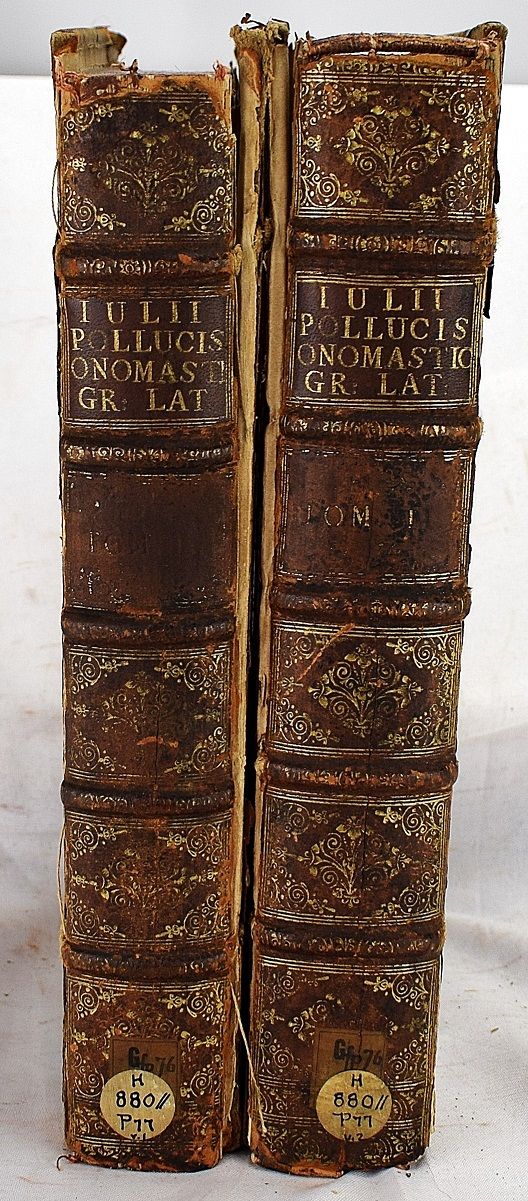 Julii Pollucis Onomasticum Graece & Latine = Iouliou Polydeukous ...