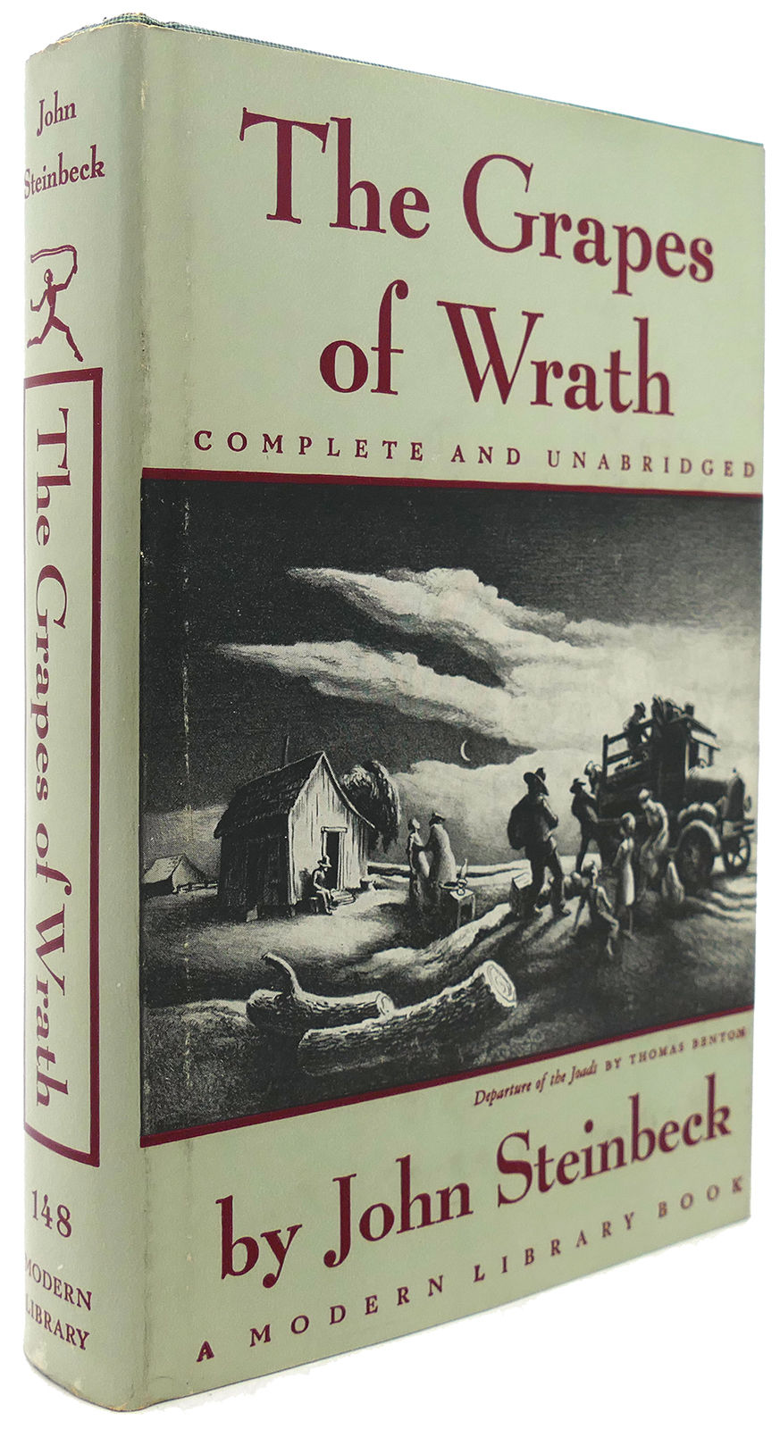 THE GRAPES OF WRATH Modern Library #148 by John Steinbeck | Hardcover ...