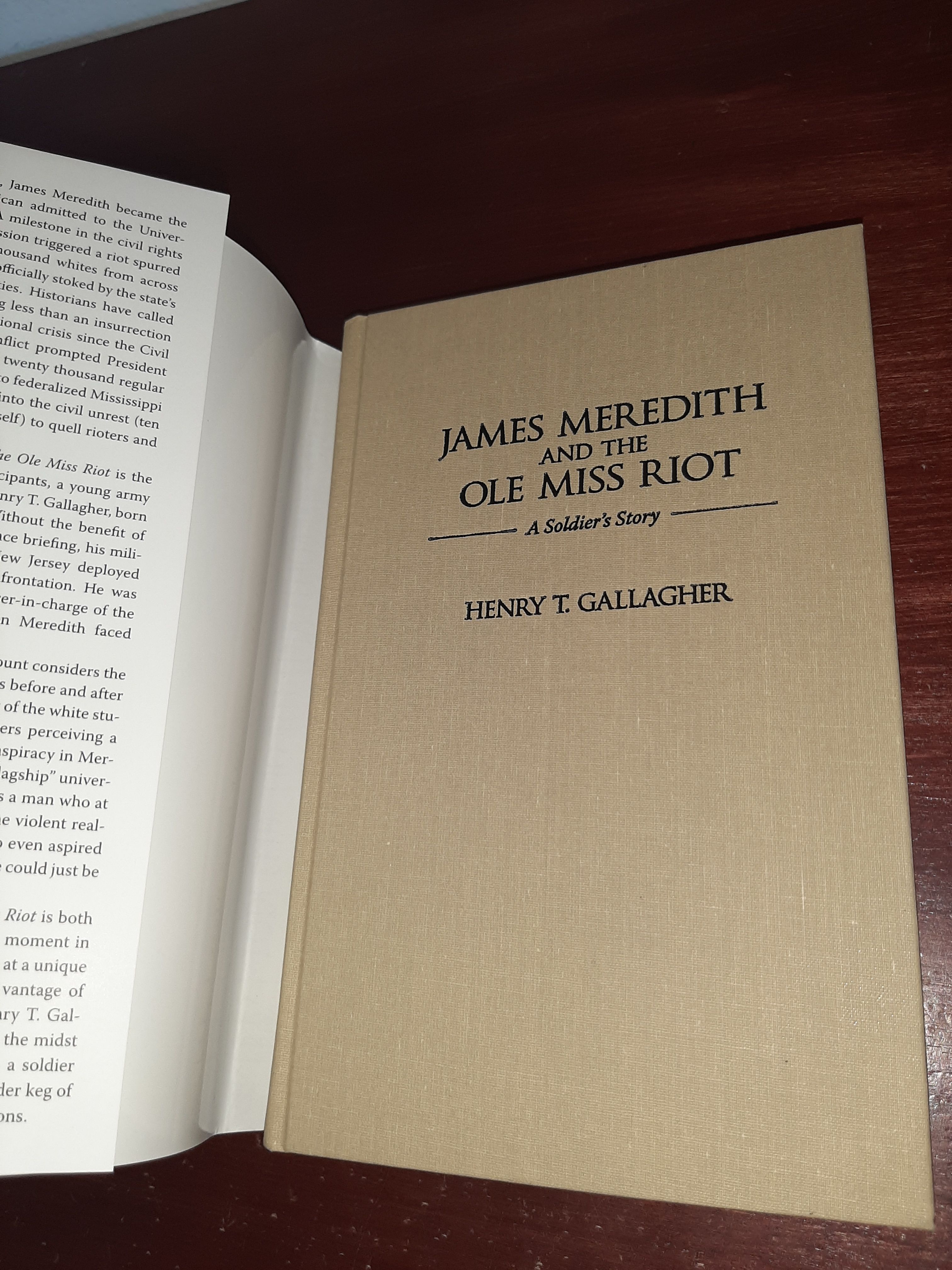 James Meredith and the Ole Miss Riot: A Soldier's Story by Henry T ...