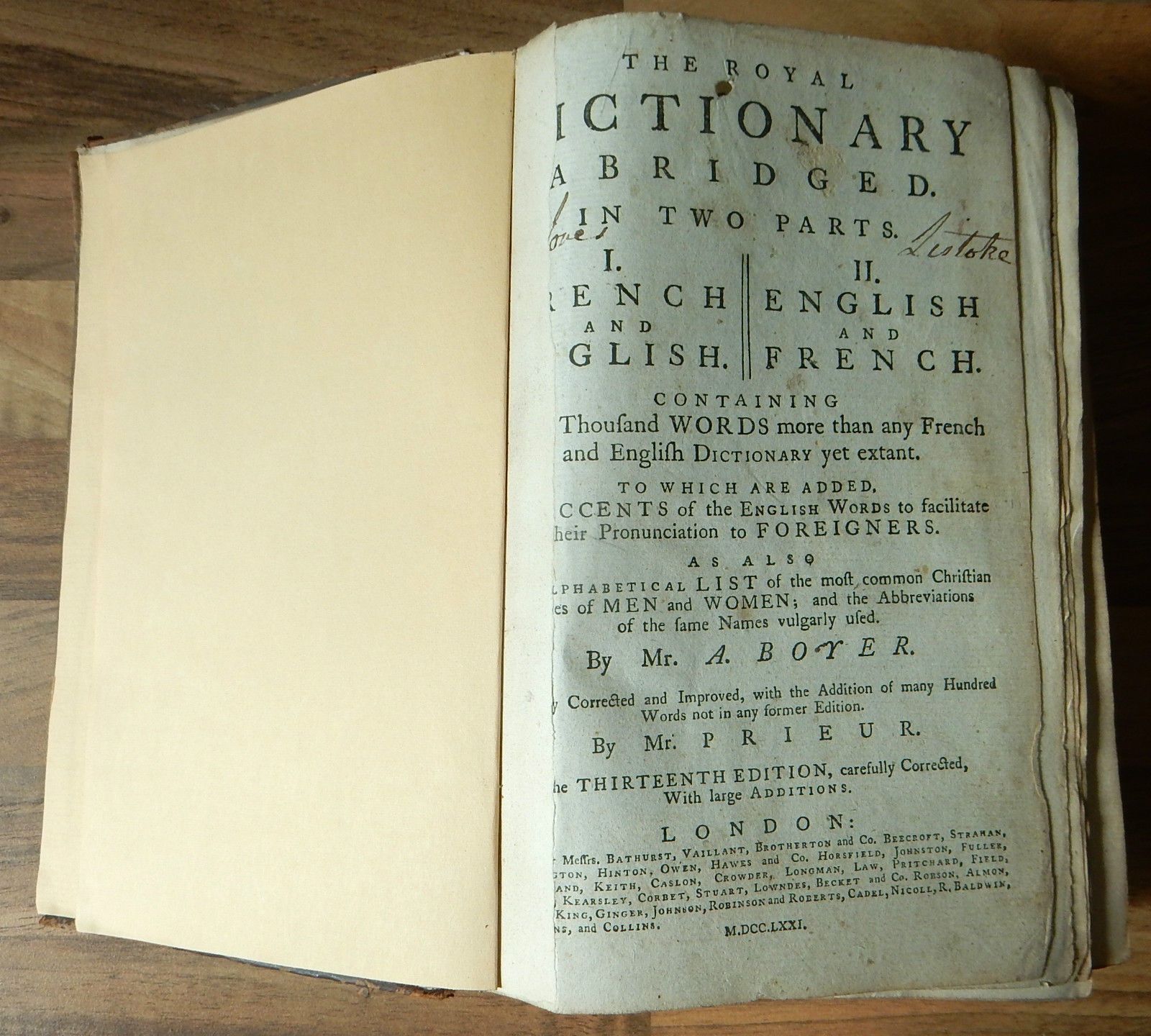 Abridged Dictionary