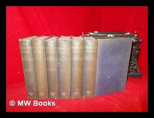 The Farington diary / by Joseph Farington ; edited by James Greig. Vols ...