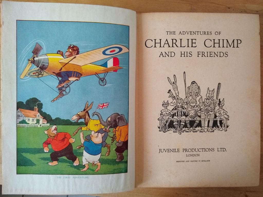 The Adventures of Charlie Chimp and His Friends Hardcover | Juvenile ...