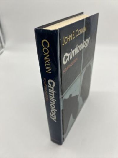 Criminology [Fourth Edition] by John E. Conklin (1992, Hardcover) by ...
